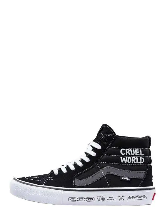 VANS Cult X Sk8-hi Pro 'cruel World' Sneakers - Black
