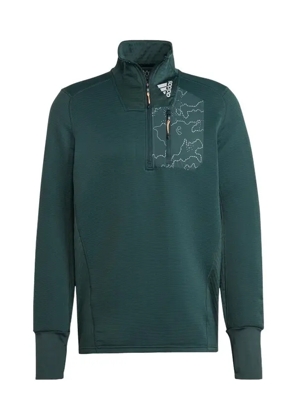 Adidas Logo Half-zip Pullover - Default Color