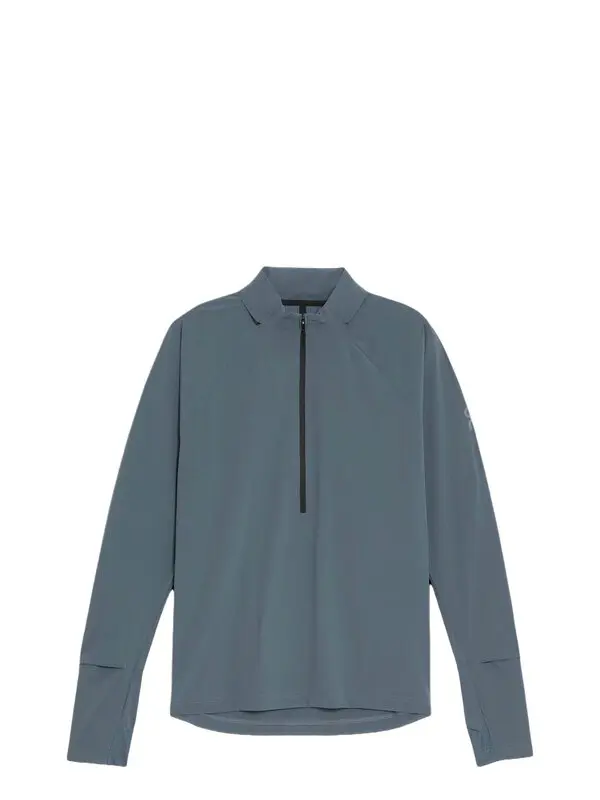 On Trail Breaker Half Zip Top - Moss Green