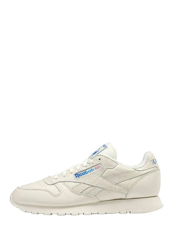 REEBOK Awake Ny X Classic Leather "white Snakeskin" Lace-up Sneakers - Cream