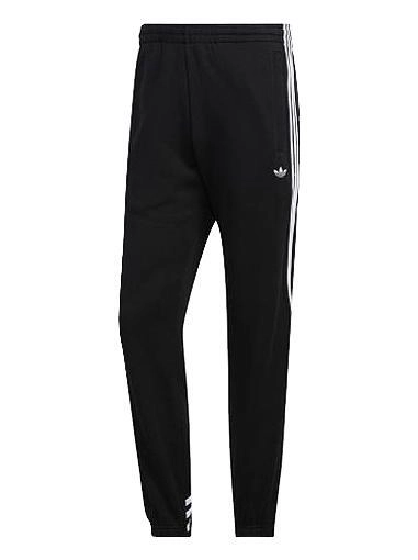 Adidas Originals 3 Stripe Wrap Pants For - Black