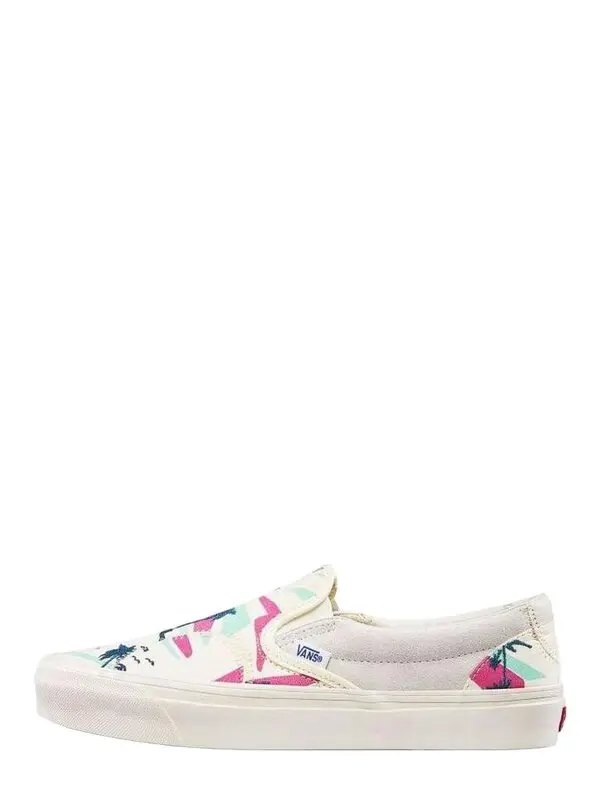 VANS Classic Slip-on Lx 'bricolage' Sneakers - White