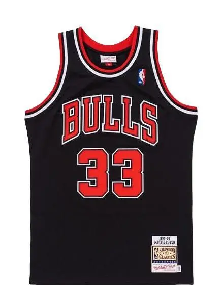 Mitchell & Ness Nba 97-98 Chicago Bulls Scottie Pippen "33" Retro Jersey - Default Colorway