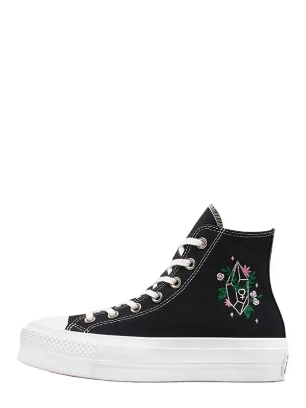 CONVERSE Chuck Taylor All Star Lift High Top Sneakers - Black/white