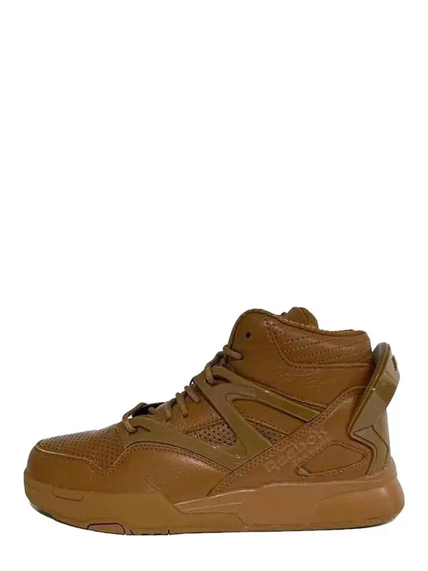 REEBOK Juun.j X Pump Omni Zone 2 "wild " Leather High-top Sneakers - Brown