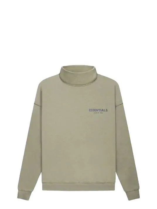 Fear Of God Pullover Mock Neck Sweatshirt - Green