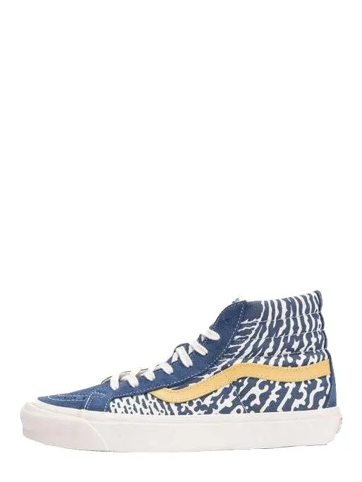 VANS Vault X Jvh Sk8-hi Lx Sneakers - Blue/yellow