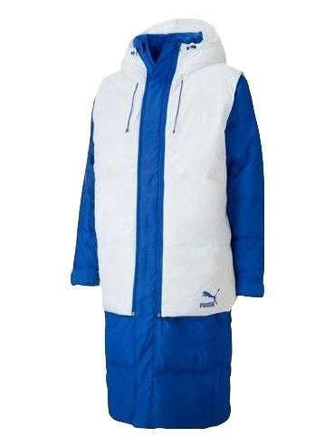 PUMA Layer Down Jacket - Blue/white
