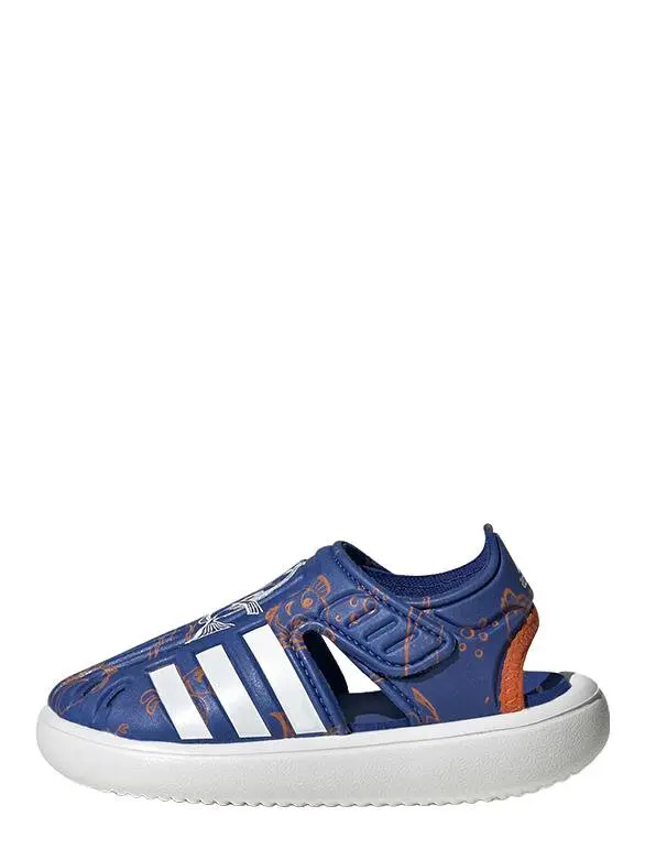 Adidas Summer Closed Toe Water Sandal X Disney 'finding Dory - Semi Lucid Blue/cloud White/impact Orange