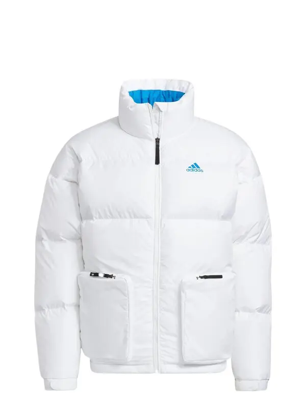 Adidas Down Puffer Jacket With Logo Detailing - Default Colorway