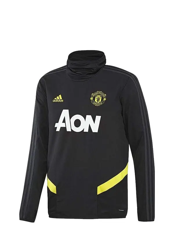Adidas Manchester United Fc 19/20 Training Top - Black