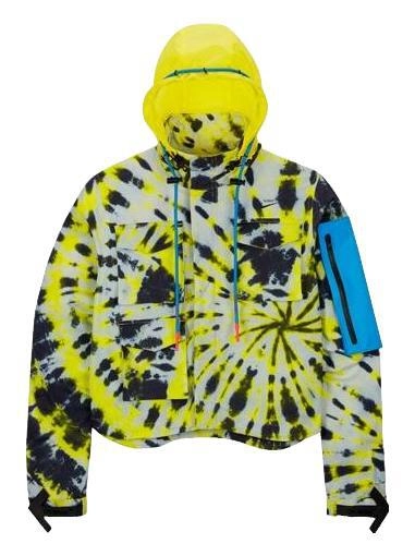 Nike Lab Tie & Dye Jacket - Volt/blue