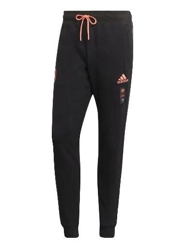Adidas Juve Lny Pnt Limited Juventus Embroidered Team Logo Soccer/football Sports Pants - Black
