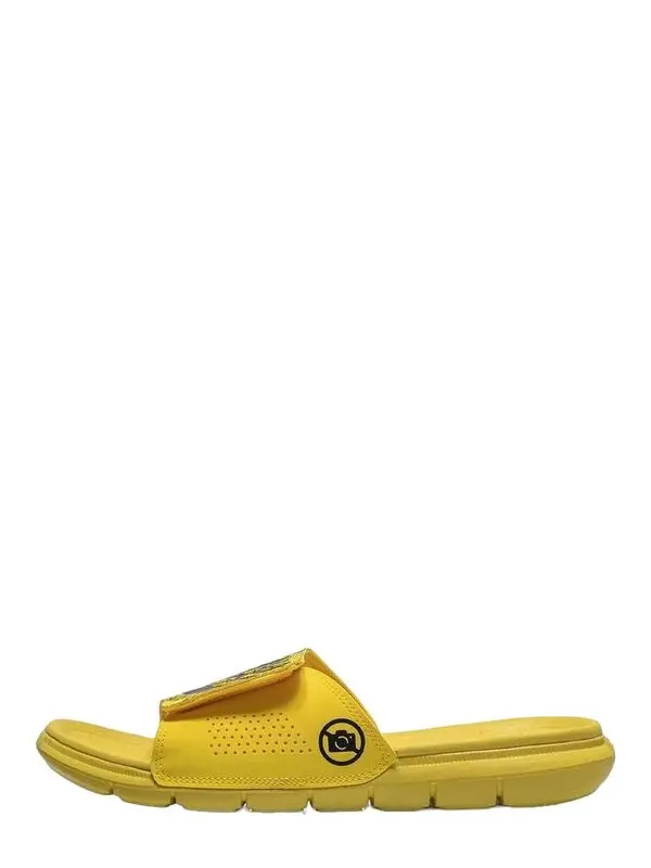 LI-NING Badfive Basketball Slides - Yellow/black