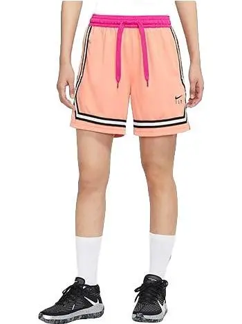 Nike Fly Crossover Sports Shorts With Embroidered Logo - Pink
