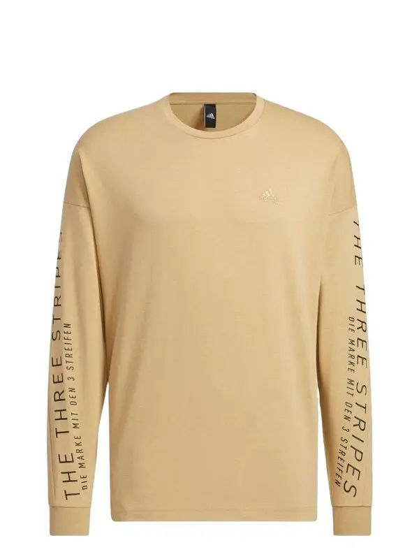 Adidas Long Sleeve Pullover With Graphic Detailing - Default Color
