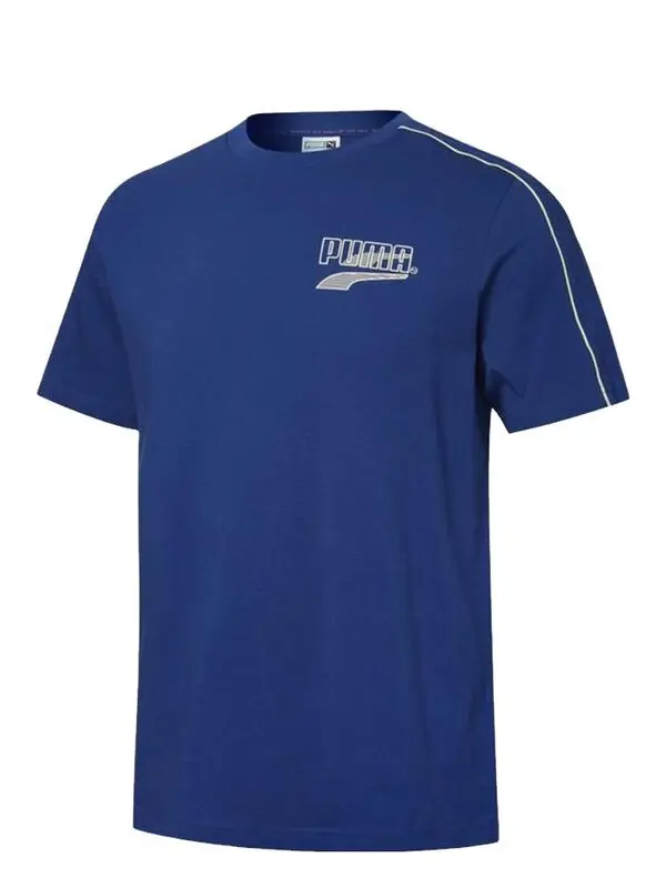PUMA Decor8 Colour Block T-shirt - Blue