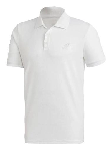 Adidas Sports Lapel Polo Shirt - White