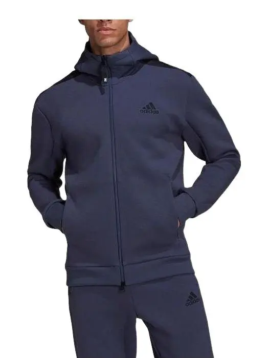 Adidas Logo Full-zip Hoodie - Default Color