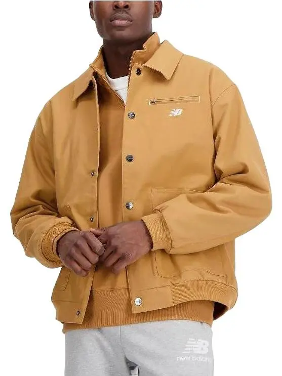 NEW BALANCE Athletics Lined Work Jacket - Tobacco