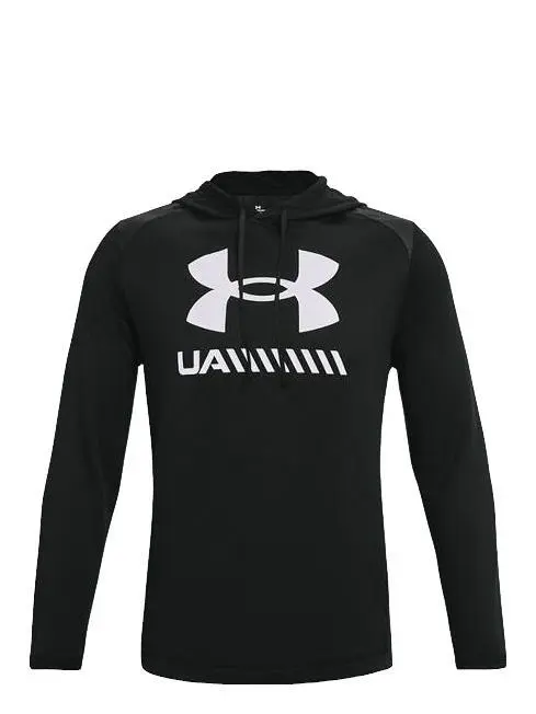 Under Armour Tech Letters Logo Long-sleeve Hoodie - Black