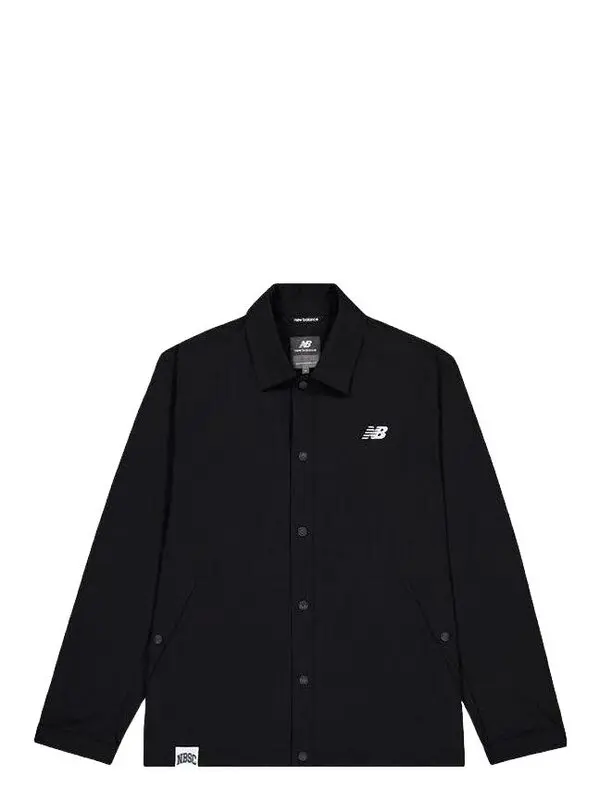 NEW BALANCE Nb Logo Coach Jacket - Black