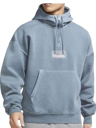 JORDAN Woven Knit Casual Sports Pullover - Blue
