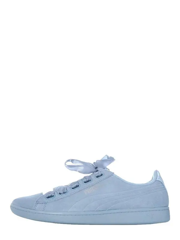 PUMA Vikky Ribbon Satin Sneakers - Blue