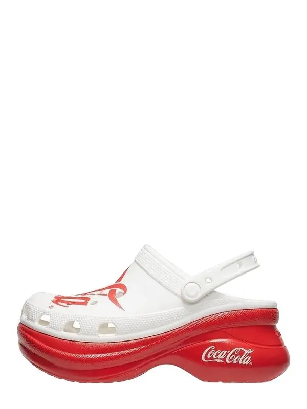 CROCS Coca-cola X Classic Bae Clog - White/red