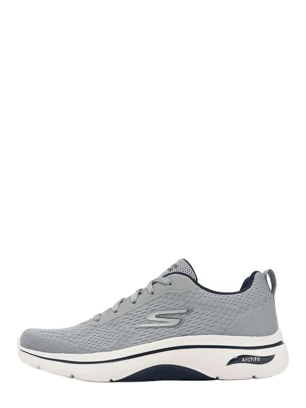 Sketchers Go Walk Arch Fit 2.0 Athletic Sneakers - Grey/white/navy