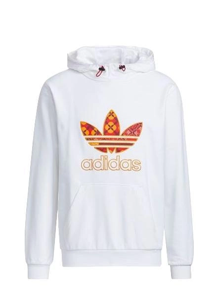 Adidas Originals Contrasting Colors Logo Hoodie - Default Color