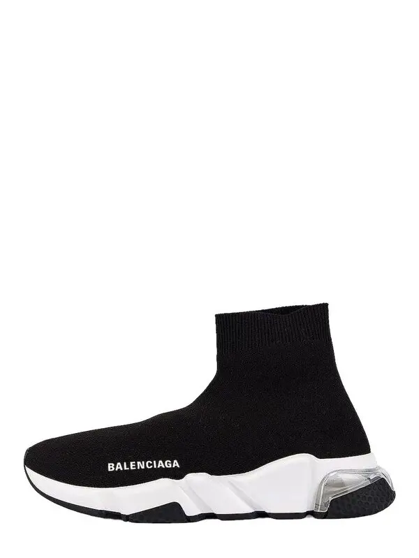 Balenciaga Speed Sneaker 'clear Sole - Black