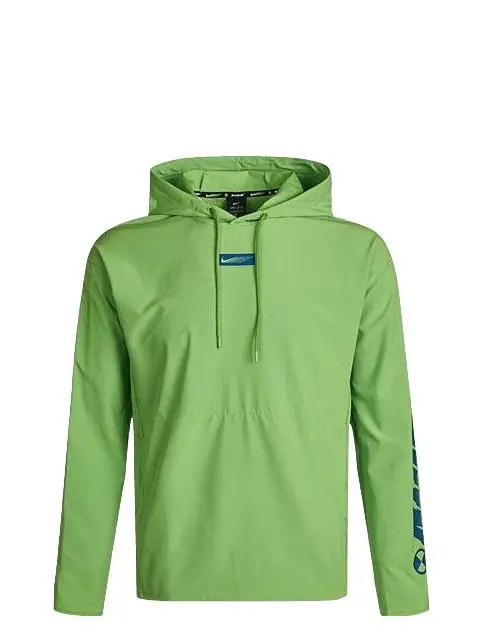 Nike Sport Clash Woven Training Pullover - Green