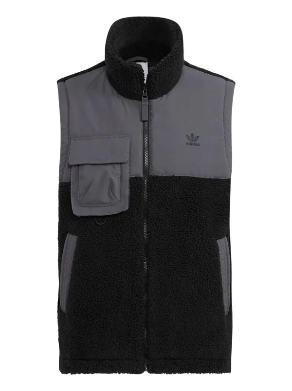 Adidas Originals Sherpa Vest - Black/grey