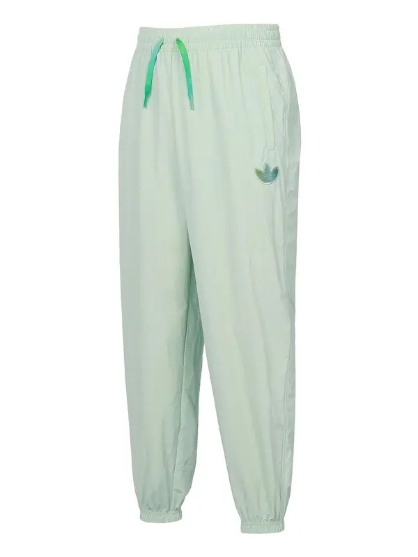 Adidas Woven Track Pants - Green