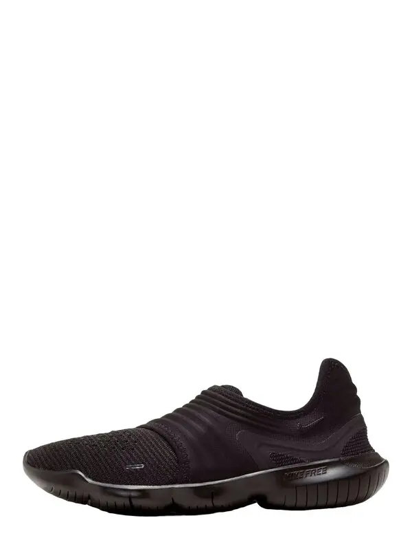 Nike Free Rn Flyknit 3.0 Sneakers - Black