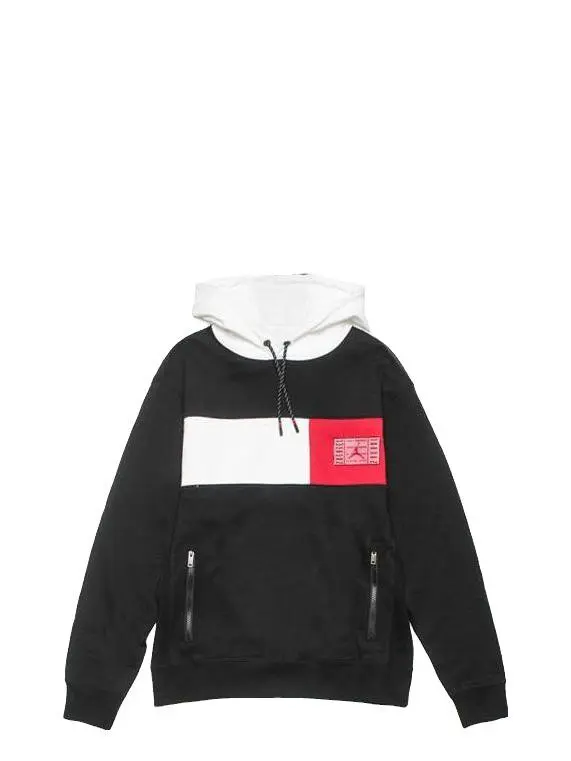 JORDAN 11 Legacy Splicing Hoodie - Black