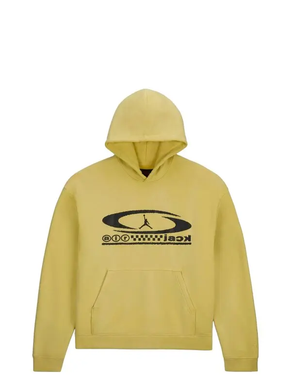JORDAN X Travis Scott Pullover Hoodie - Celery