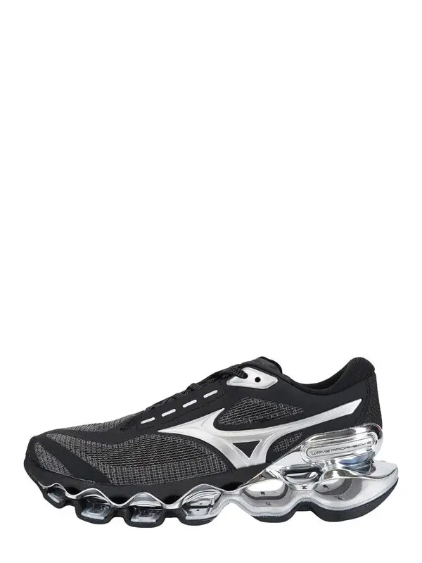 Mizuno Wave Prophecy 15 Athletic Sneakers - Black/metallic Silver