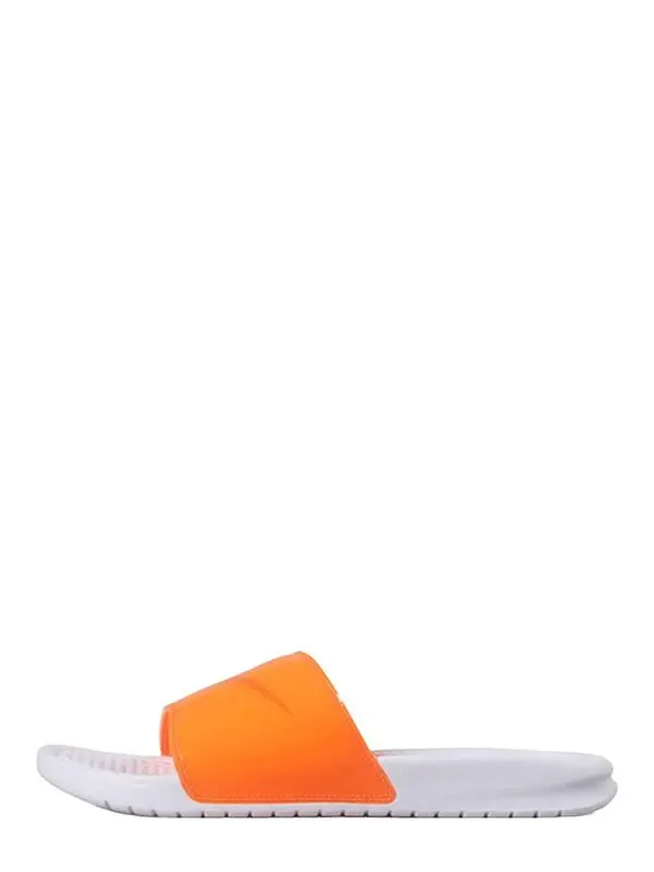 Nike Benassi Jdi Print Slide - Total Orange-white