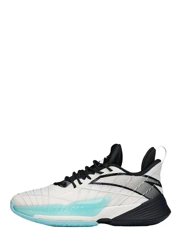 ANTA Light Horseman 3 Athletic Sneakers - White/black/blue