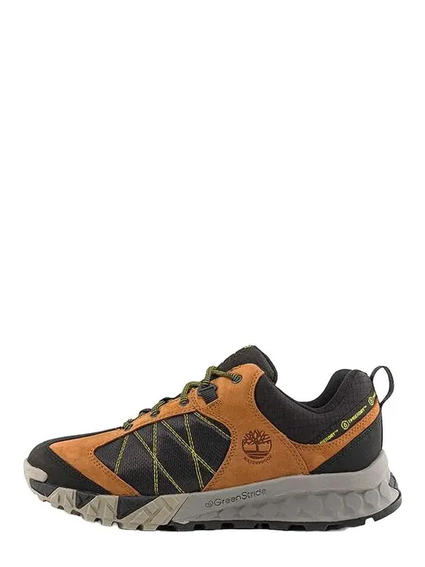 Timberland Trailquest Waterproof Low Top Sneakers - Orange/black/tan