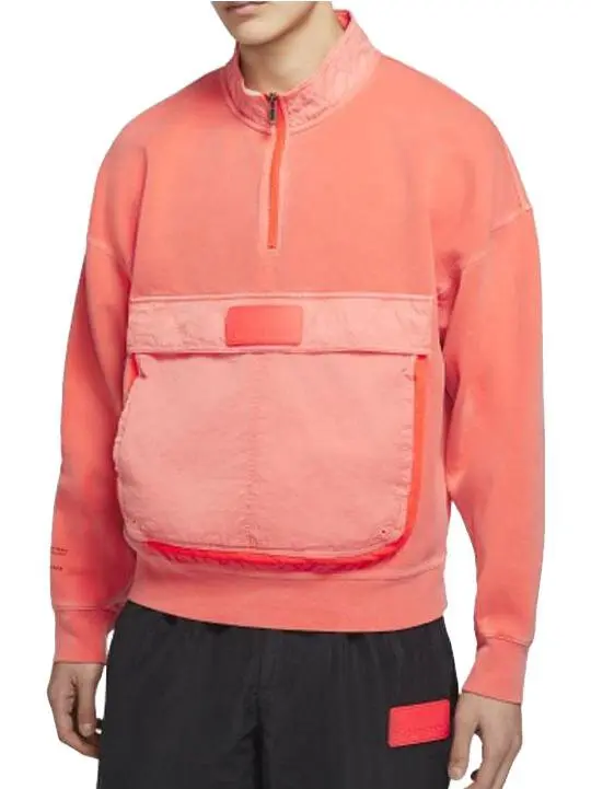 JORDAN 23 Engineered Zipper Cardigan - Red