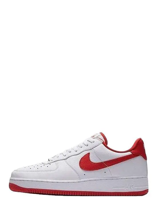 Nike Force 1 Low Sneakers - White/red