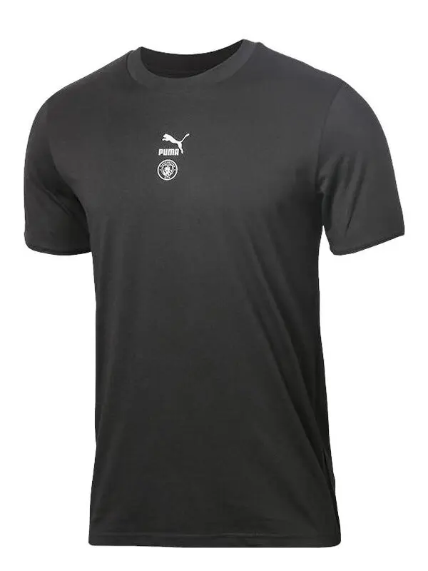 PUMA Solid Crew Neck T-shirt - Black