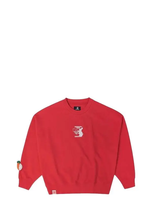 CONVERSE Yotr Crew Asia Sizing Sweater - Red