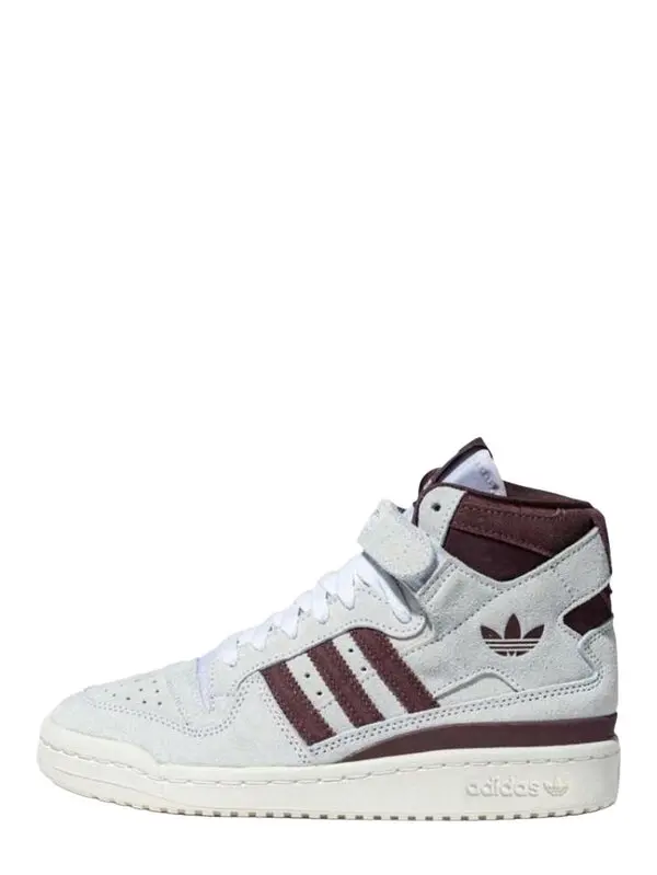 Adidas Originals Forum 84 High Top Sneakers - Gray/red