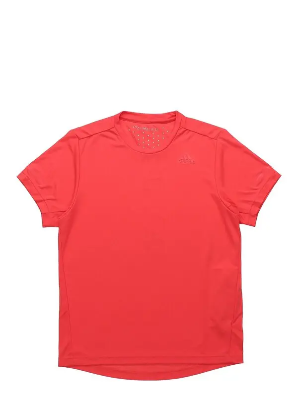 Adidas Training Sports Round Neck Short Sleeve - Red