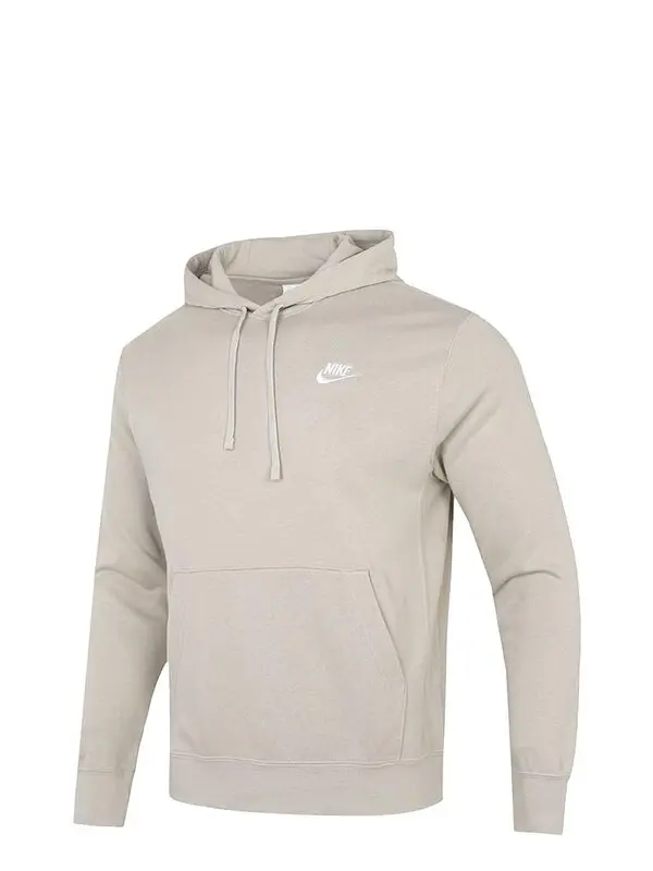 Nike Logo Pullover Hoodie - Grey