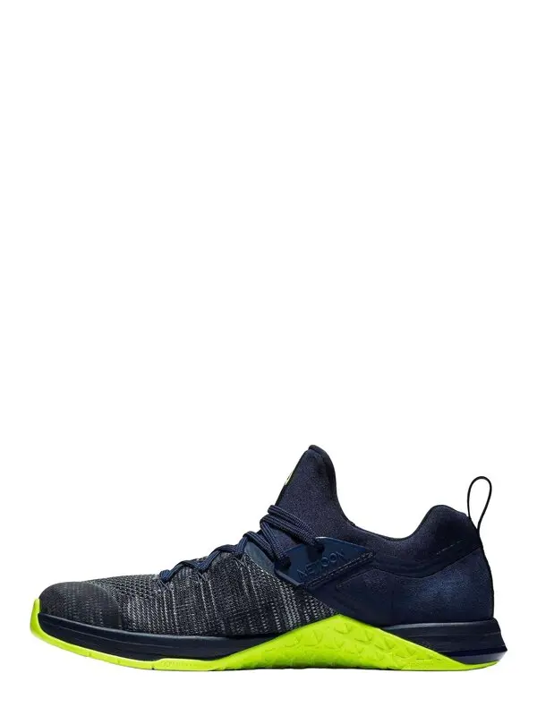 Nike Metcon Flyknit 3 Athletic Sneakers - Obsidian/volt